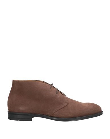 DOUCAL'S Ankle Boots In Leather - Brown