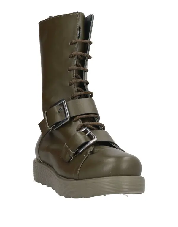 IXOS Leather Military Ankle Boots