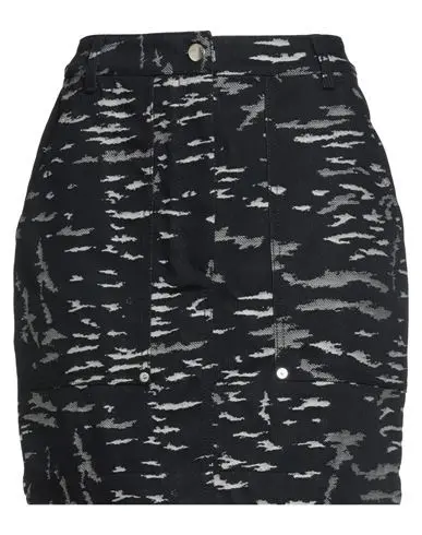 Emporio Armani Cotton-blend Mini Skirt - Blue