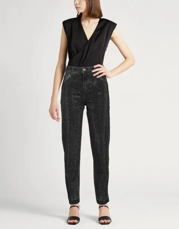 Liu Jo Denim Jeans With Crystals