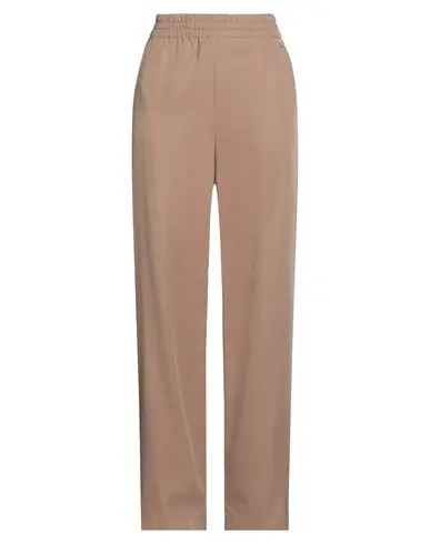 Liu Jo Wide-leg Viscose-polyester Pants - Sand