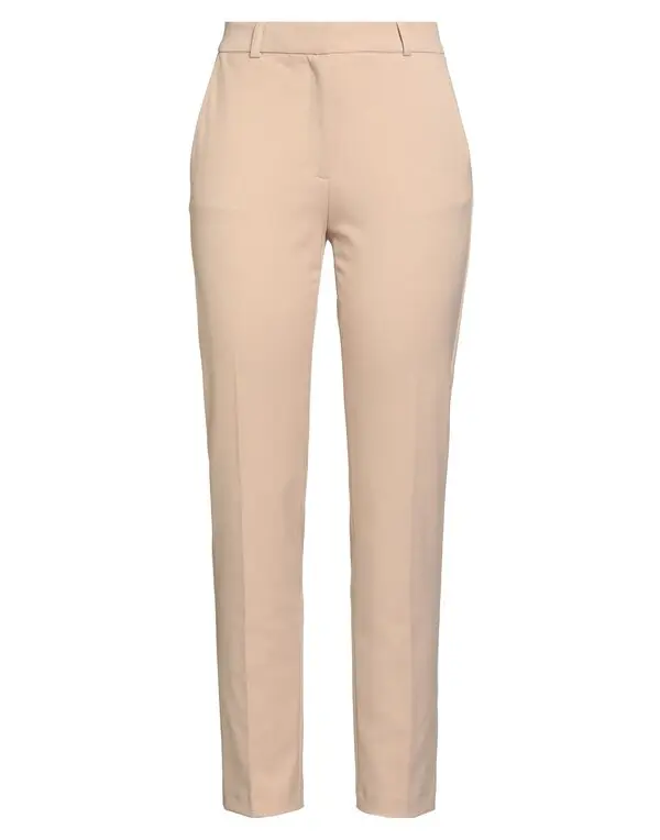 CARACTÈRE Twill Tapered Pants - Beige