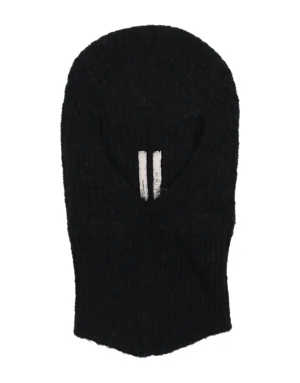 Rick Owens Knitted Balaclava - Black