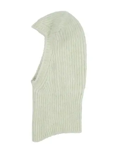 Rick Owens Ribbed Balaclava - Green