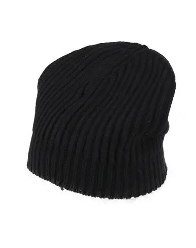 ARAGONA Cashmere Beanie - Black