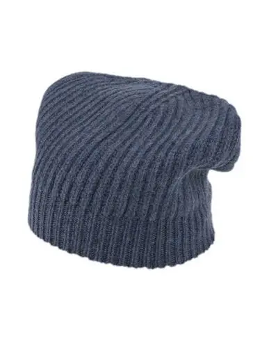 ARAGONA Cashmere Beanie - Navy