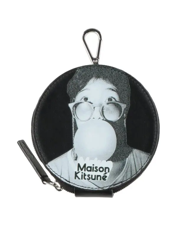Maison Kitsuné Coin Purse Cow Leather
