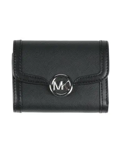 Michael Kors Wallet Pvc Polyvinyl Chloride, Polyester - Black