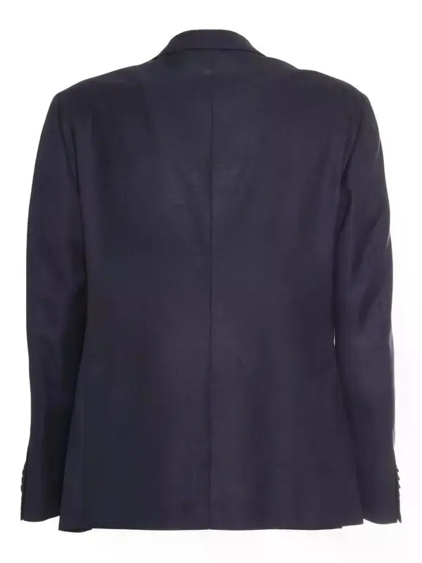LUIGI BIANCHI MANTOVA Two-button Patch-pocket Blazer