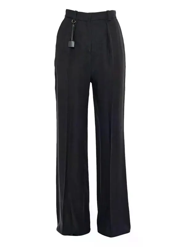 Elisabetta Franchi Pleated Straight Trousers