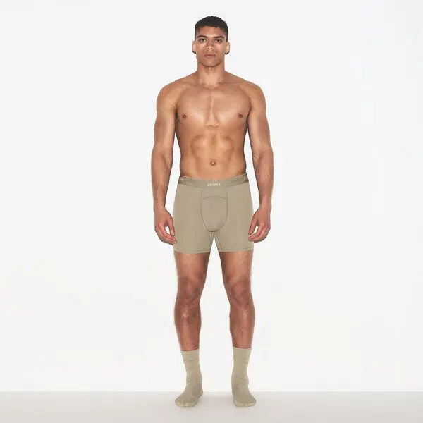 SKIMS Flex 5 Inch Boxer Brief 3 Pack - Dune Multi