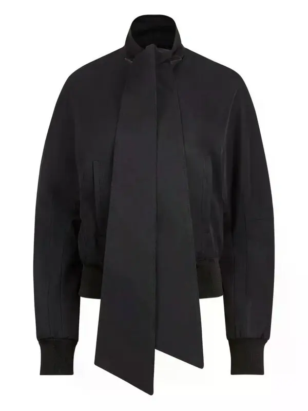Nina Ricci Tie-neck Bomber Jacket