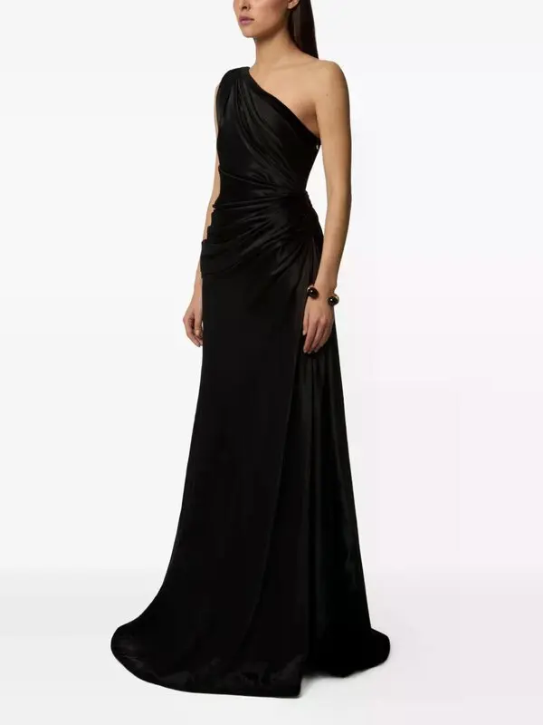 Nina Ricci Asymmetric Maxi Dress