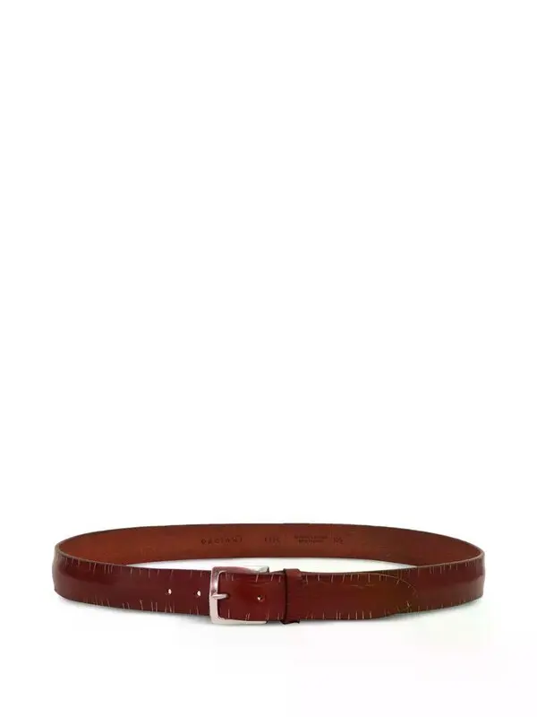 ORTIGNI Calf Leather Belt - Brown