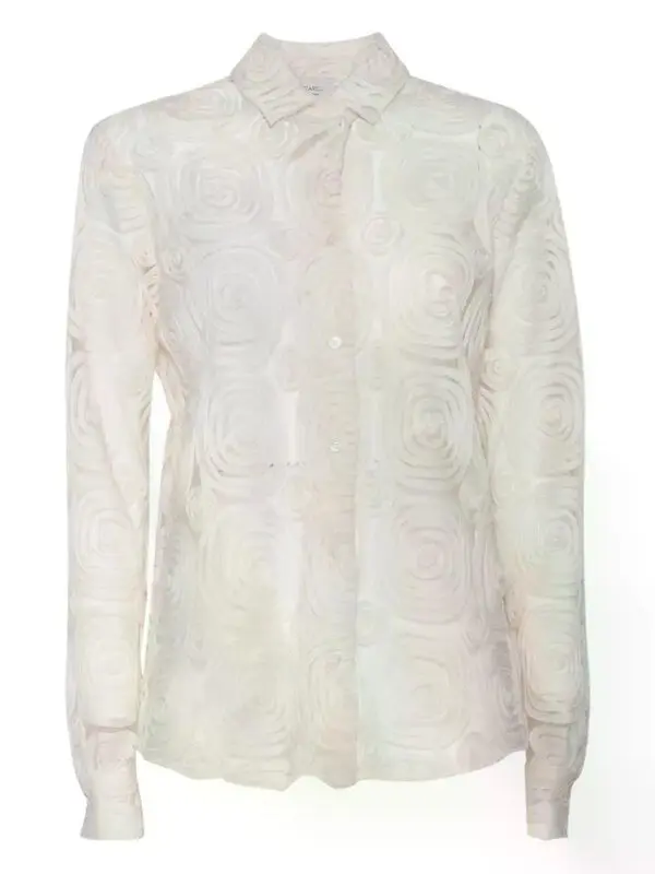 MAZZARELLI Rose-pattern Shirt