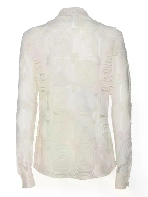 MAZZARELLI Rose-pattern Shirt