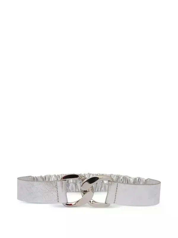 ORTIGNI Leather Chain-buckle Belt