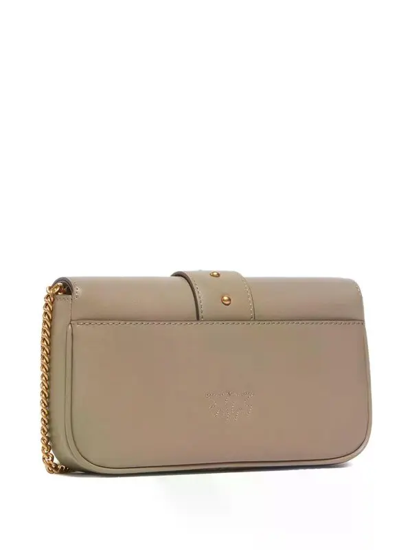 Pinko Leather Mini Bag With Love Birds Buckle