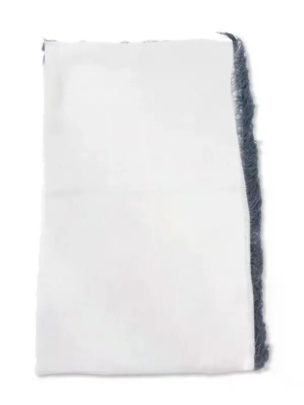 Faliero Sarti Frayed-edge Scarf - White