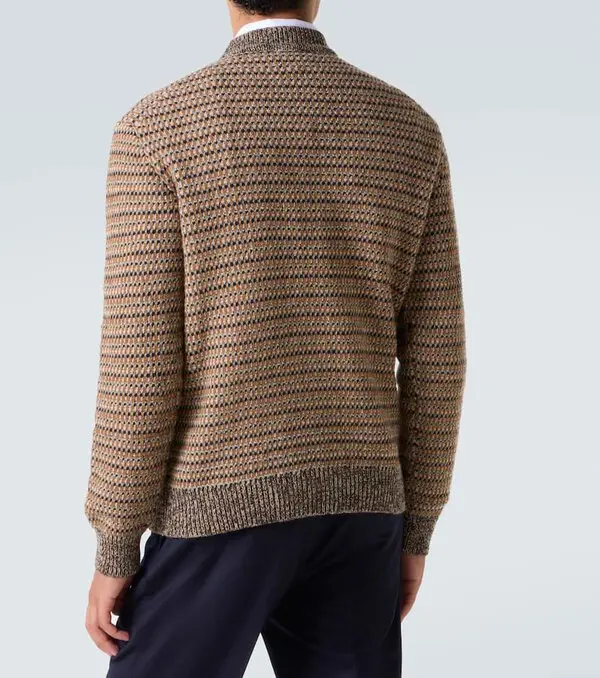 SLOWEAR Virgin Wool Striped Sweater