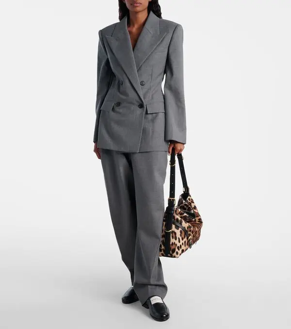 Givenchy Voyou Medium Leopard-print Shoulder Bag
