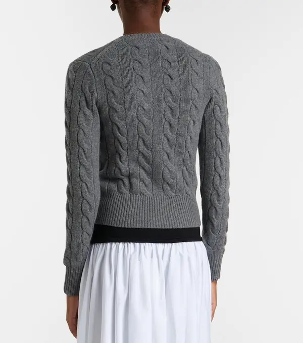 Polo Ralph Lauren Cable Knit Cardigan - Grey