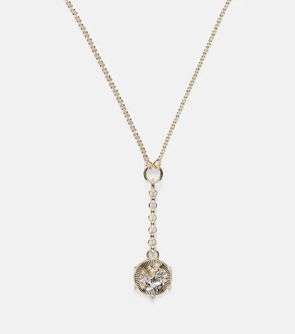FOUNDRAE Resilience Blossoms Small 18kt Chain Necklace