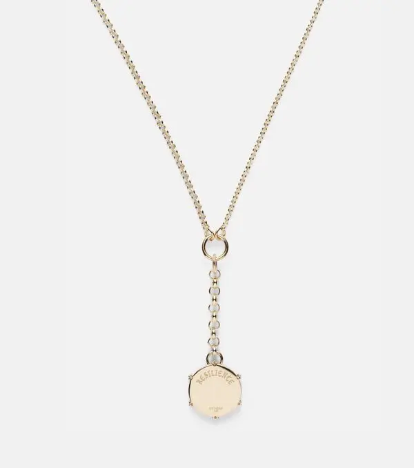 FOUNDRAE Resilience Blossoms Small 18kt Chain Necklace