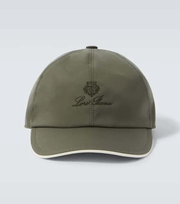 Loro Piana Logo Baseball Cap - Green