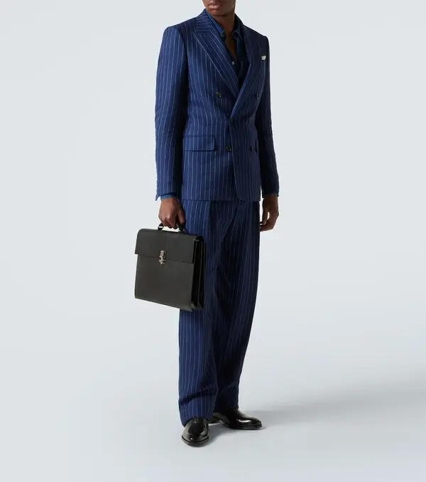 TOM FORD Elkan Leather Oxford Shoes