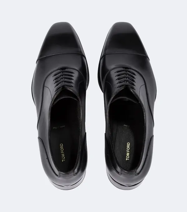 TOM FORD Elkan Leather Oxford Shoes