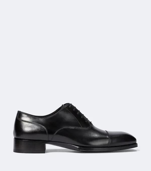 TOM FORD Elkan Leather Oxford Shoes