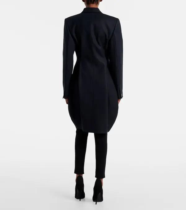 Alaïa Double-breasted Cotton Blazer Dress
