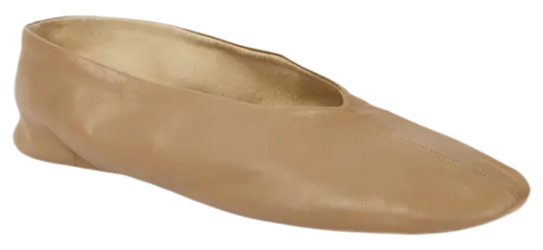 THE ROW - Stella Leather Ballet Flats