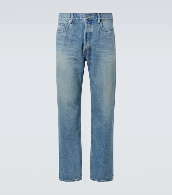 Saint Laurent Mick Straight Leg Jeans