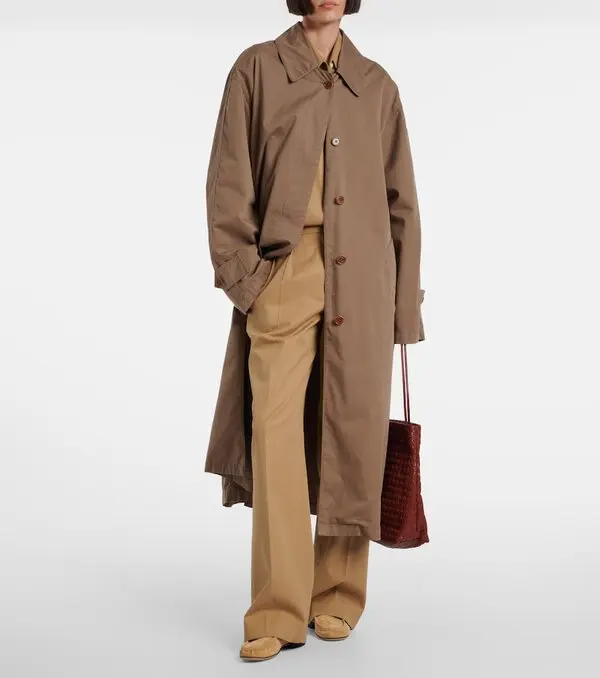 THE ROW Suede Penny Loafers - Beige