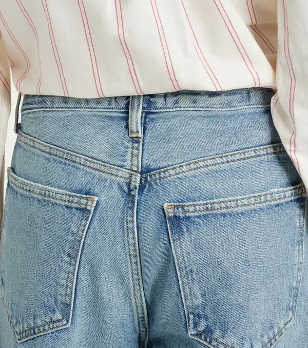 AGOLDE Twist Low-rise Wide-leg Jeans