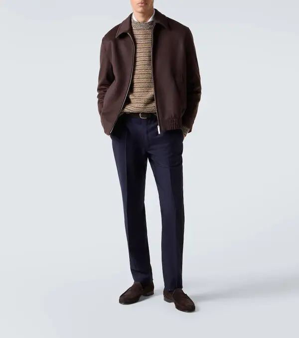 SLOWEAR Virgin Wool Striped Sweater