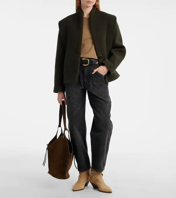 Isabel Marant Catarina Barrel-leg Jeans