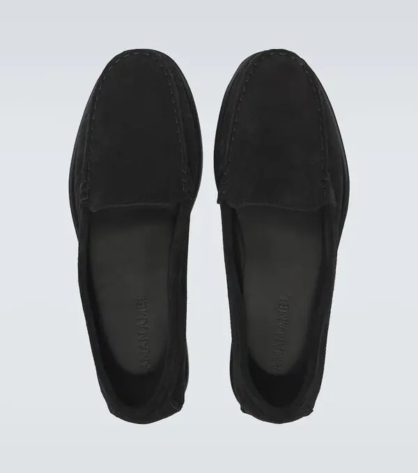 SAMAN AMEL City Suede Loafers