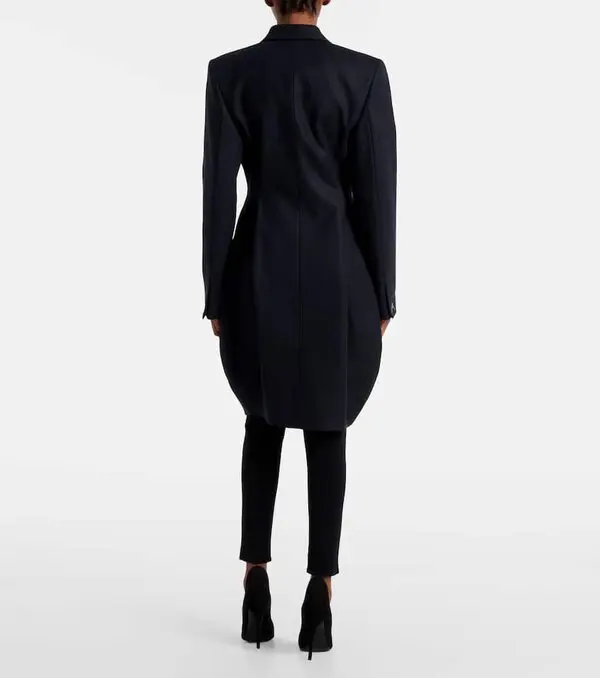 Alaïa Double-breasted Cotton Blazer Dress