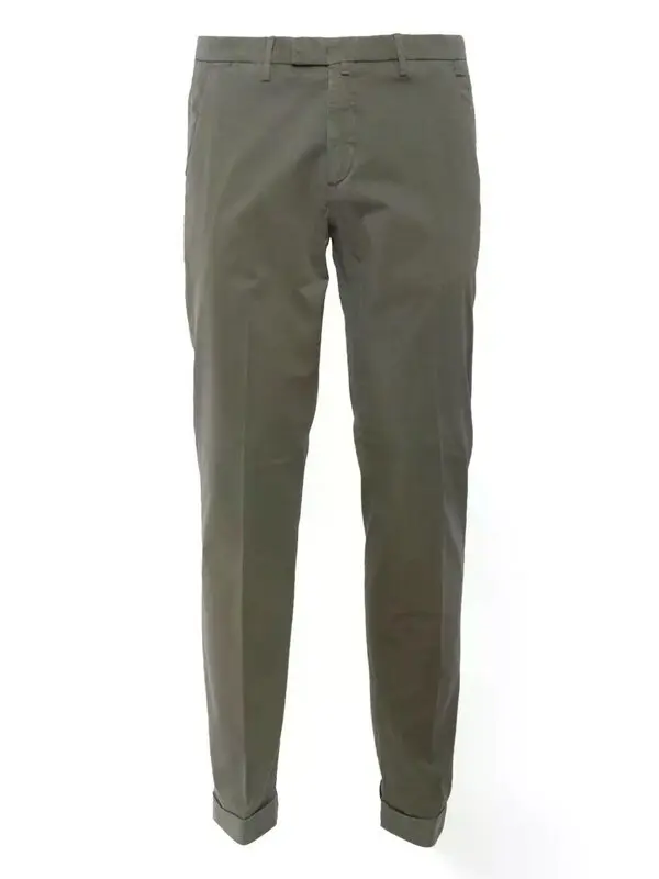 BRIGLIA 1949 Cuffed Trousers - Green