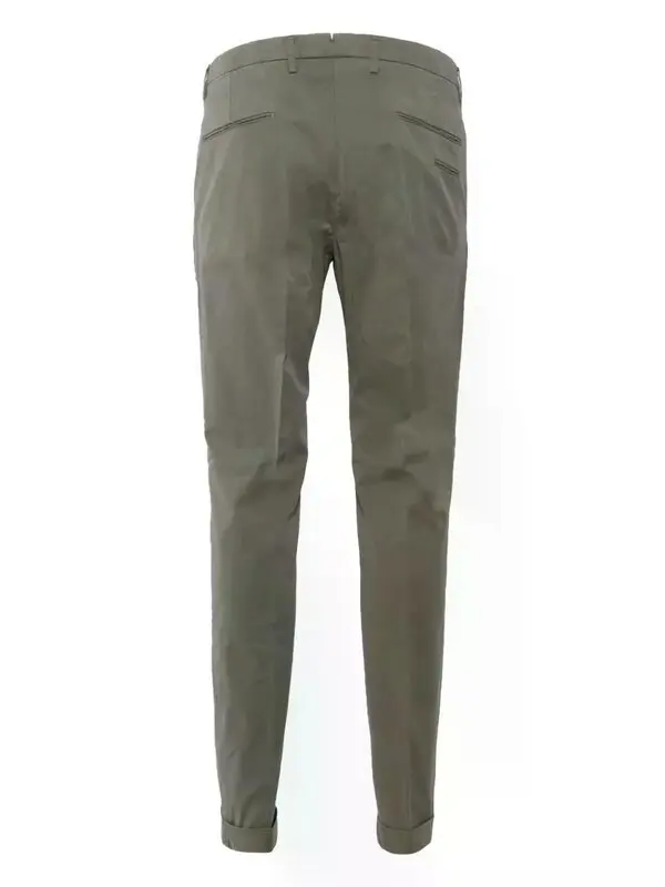 BRIGLIA 1949 Cuffed Trousers - Green
