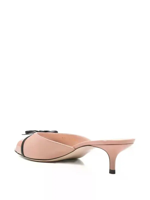 Valentino Garavani 45mm Leather Heeled Mules