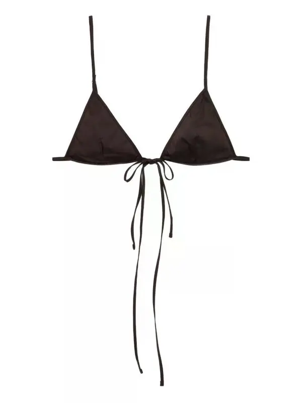 Prada Poplin Bra - Brown