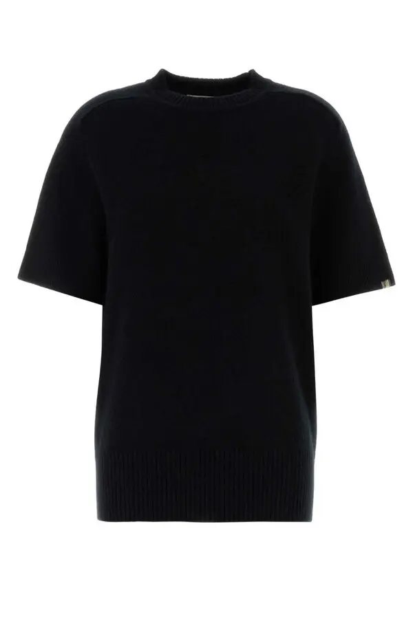 EXTREME CASHMERE X Stretch Cashmere Blend Scott Sweater - Black