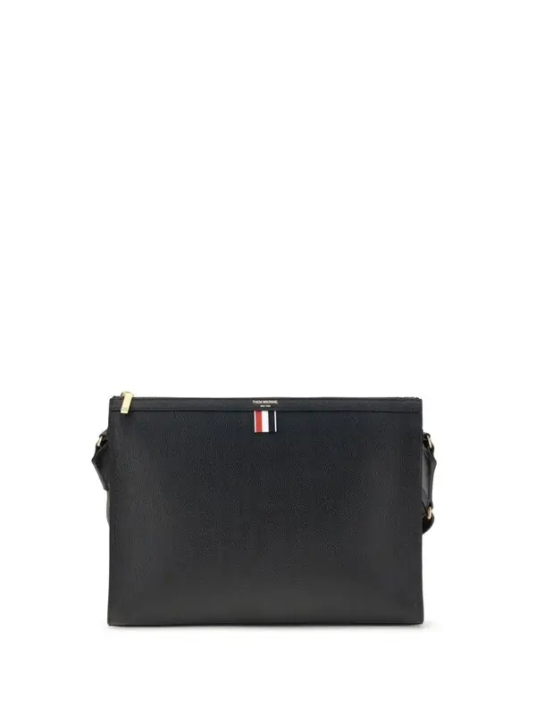 Thom Browne Shoulder Strap Pouch - Black