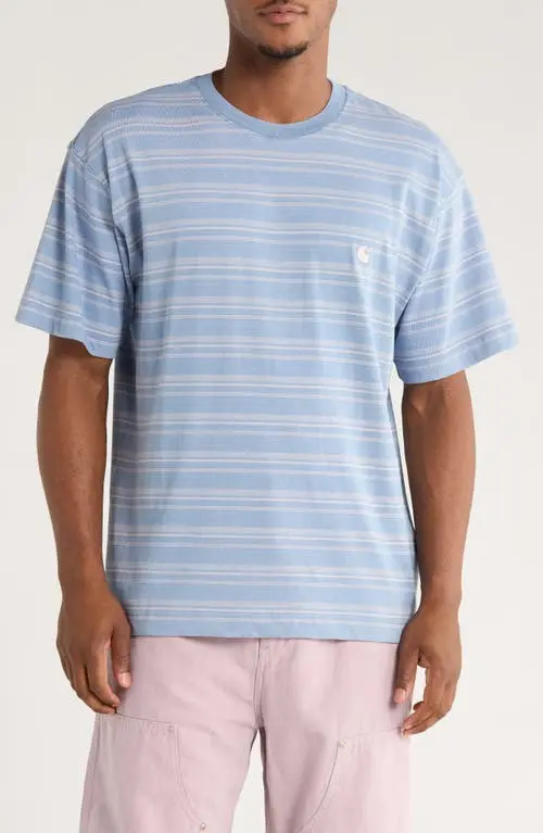 Carhartt Work In Progress Brodine Stripe T-shirt - Brodine Stripe Sorrent