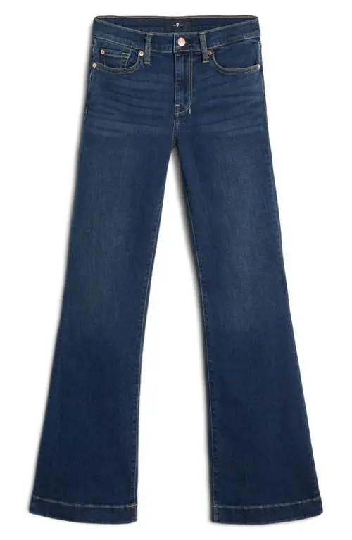 7 For All Mankind Dojo Mid-rise Flare Jeans - Authentic Fate