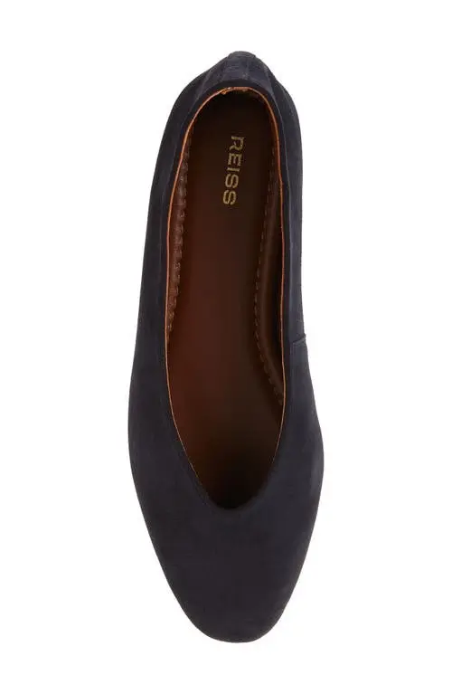 REISS Amelia Flat - Navy